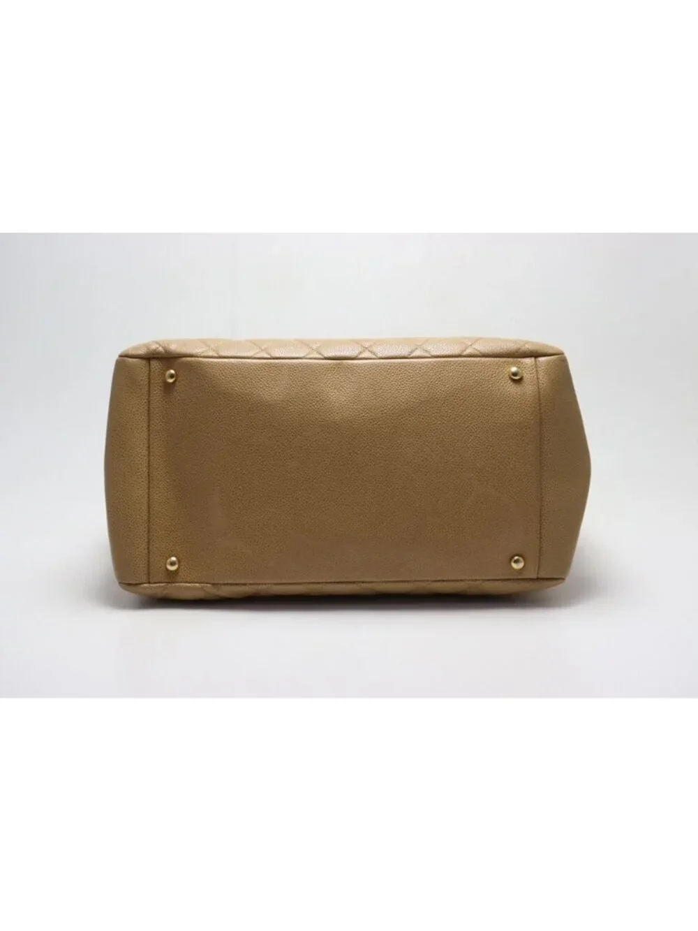 CHANEL | Bags | Chanel Caviar Leather Quilted Jumbo Cc Logo Grand ...